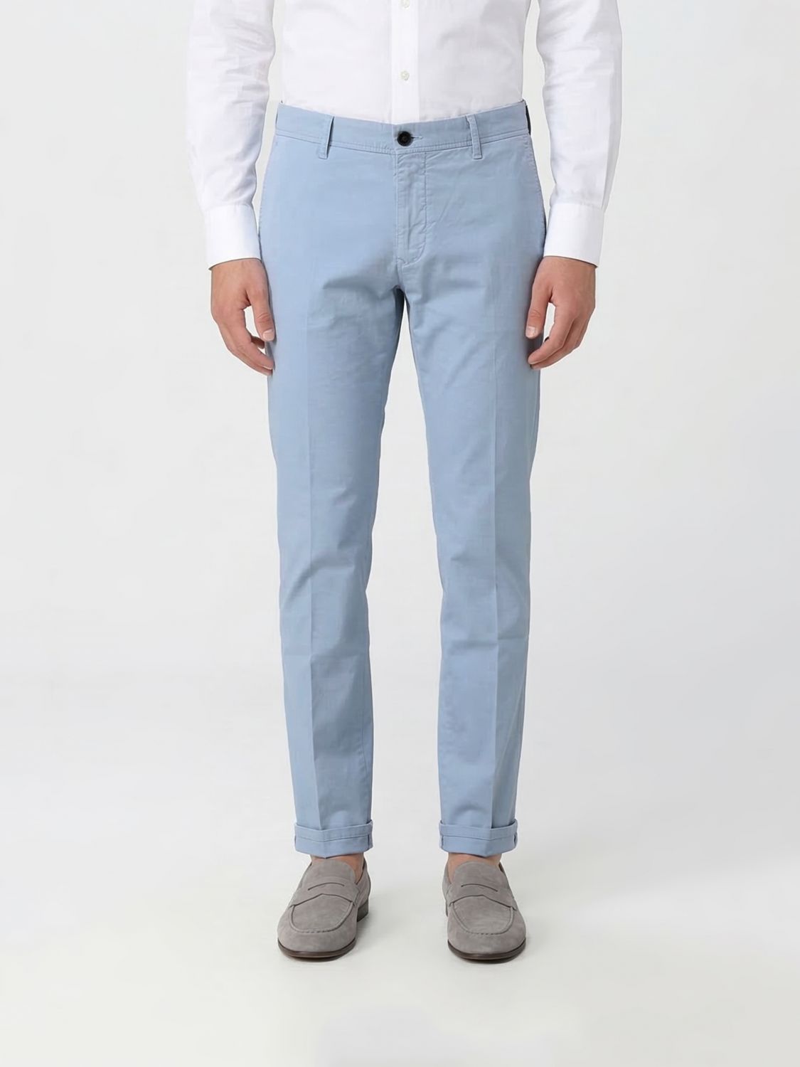 INCOTEX Incotex Stretch Cotton Chino Trousers